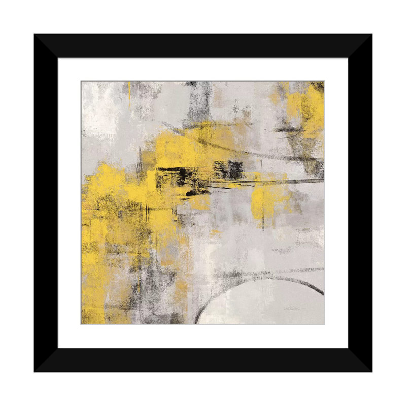 Bless international Stone Gardens II Yellow by Silvia Vassileva Gallery-Wrapped Canvas Giclée ...